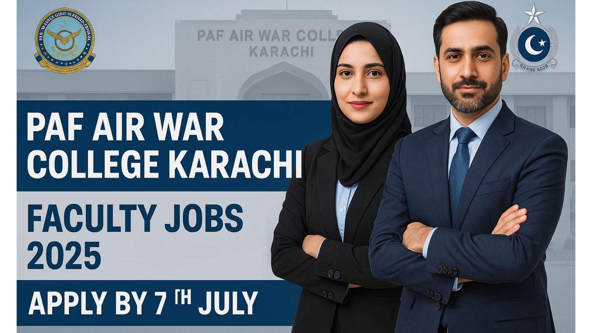 PAF Jobs 2025 (Expired) – Air War College Karachi Teaching