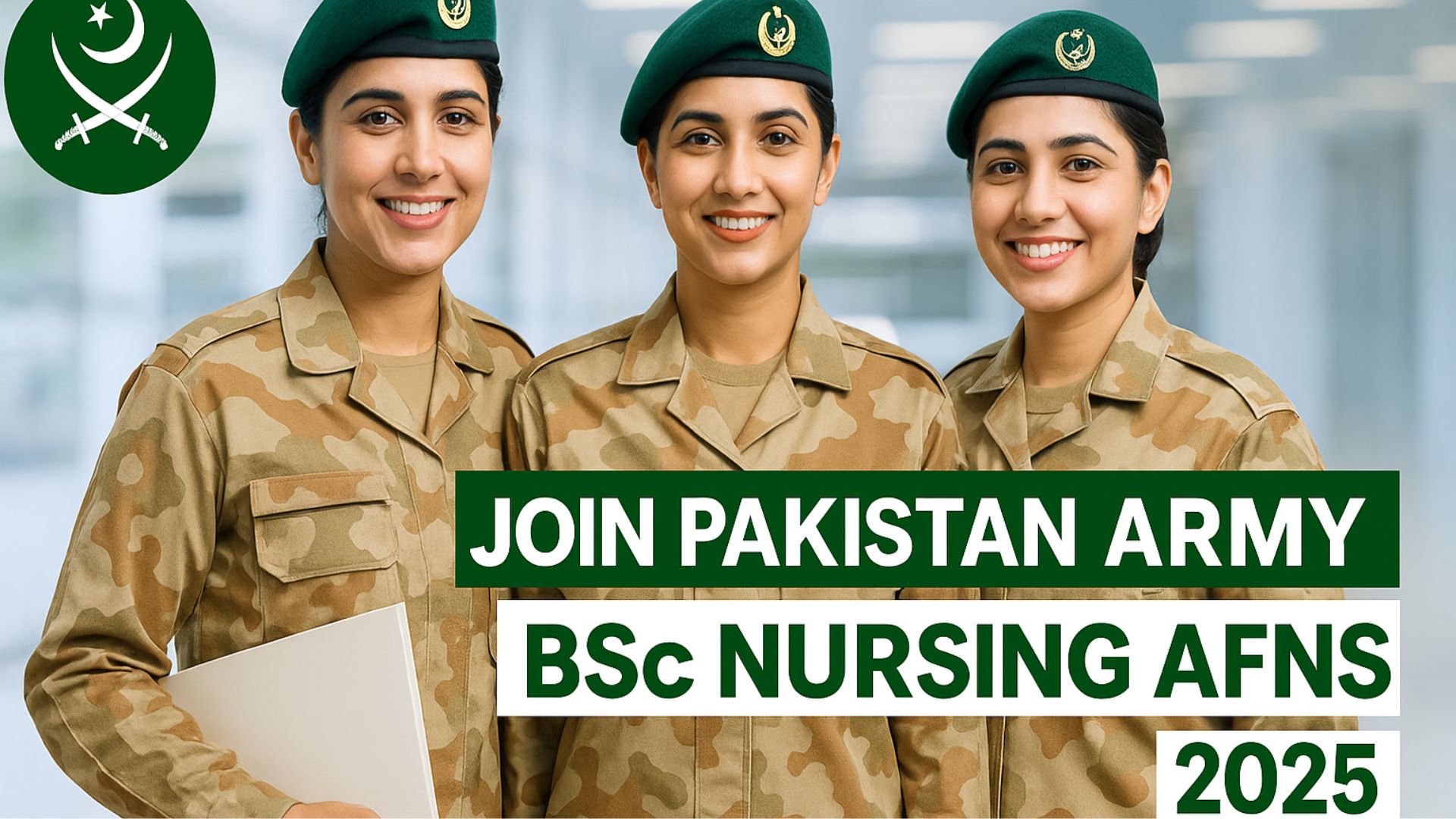 Join Pakistan Army Now – Powerful AFNS Nursing jobs 2025