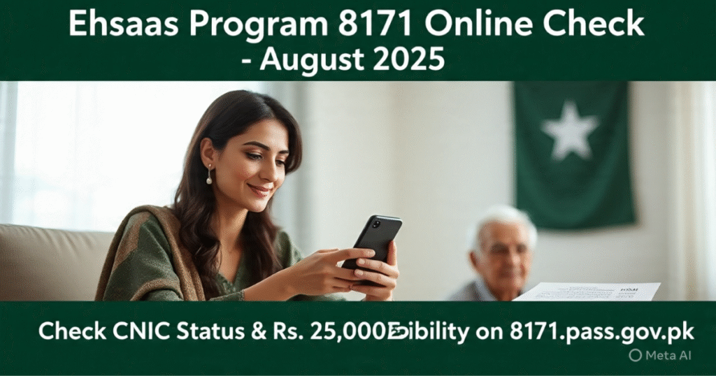 8171 Ehsaas Program - bkjobs.pk